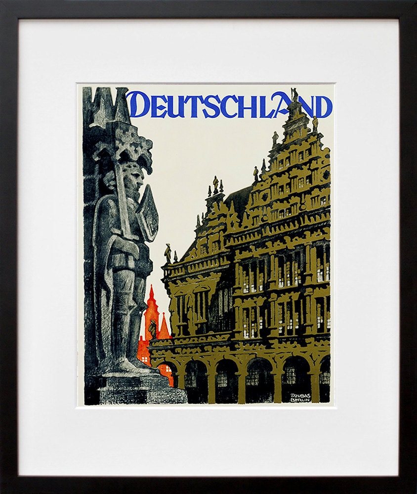 Germany Travel Poster German Wall Art Print Home Decor ZT633 | Etsy