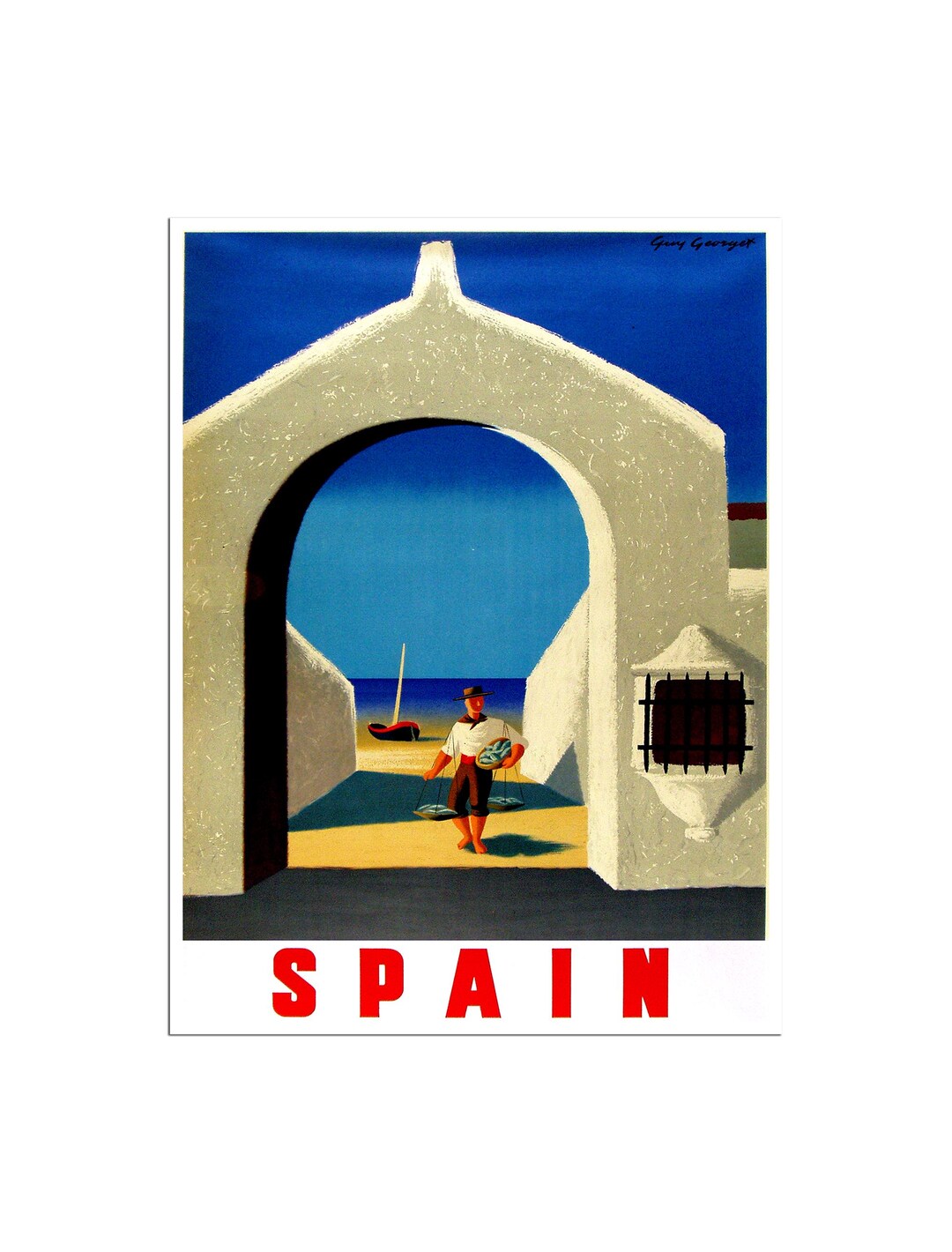 Spain Art Print Spanish Travel Poster Home Decor (ZT342) - Etsy