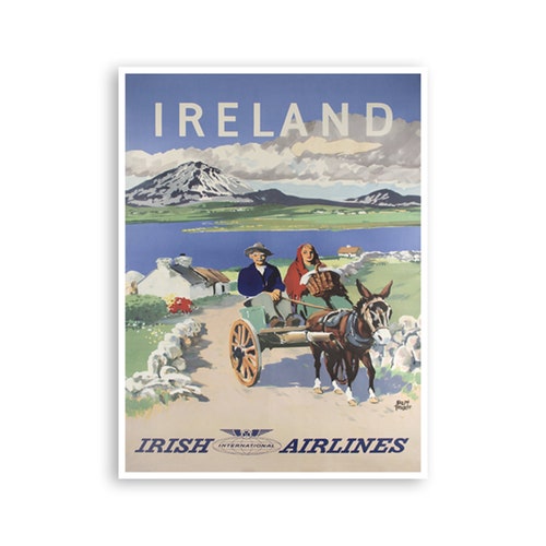 Ireland Art Killarney Travel Poster Irish Home Decor XR2576 - Etsy