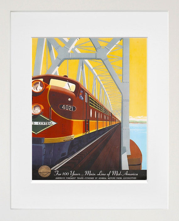 Train Posters Print