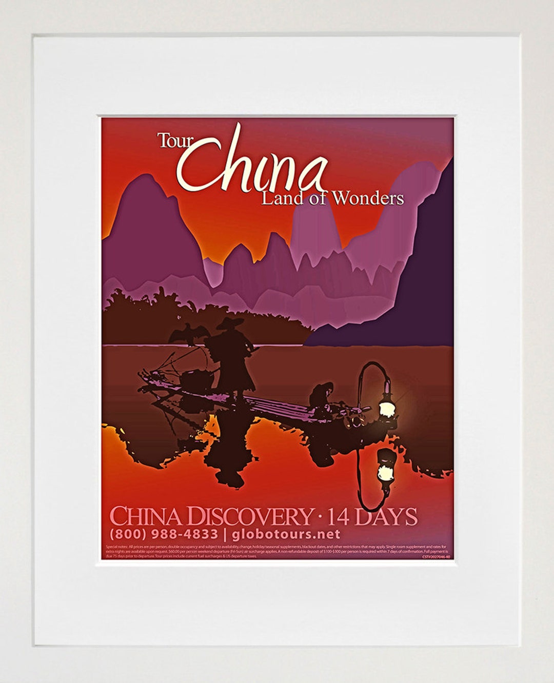 China Art Travel Poster Tourism Print TR25 - Etsy