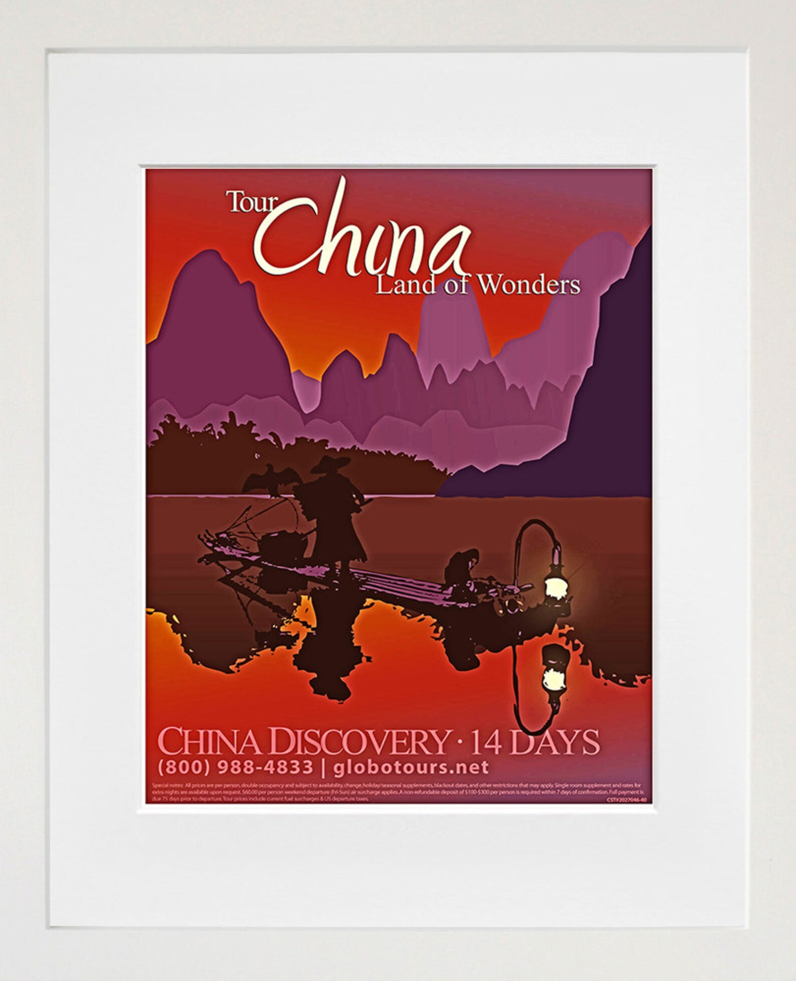 China Art Travel Poster Tourism Print TR25 - Etsy