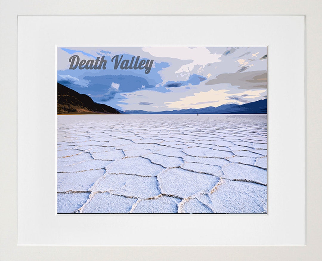 Death Valley National Park Poster Travel Art Print Home Decor - Etsy