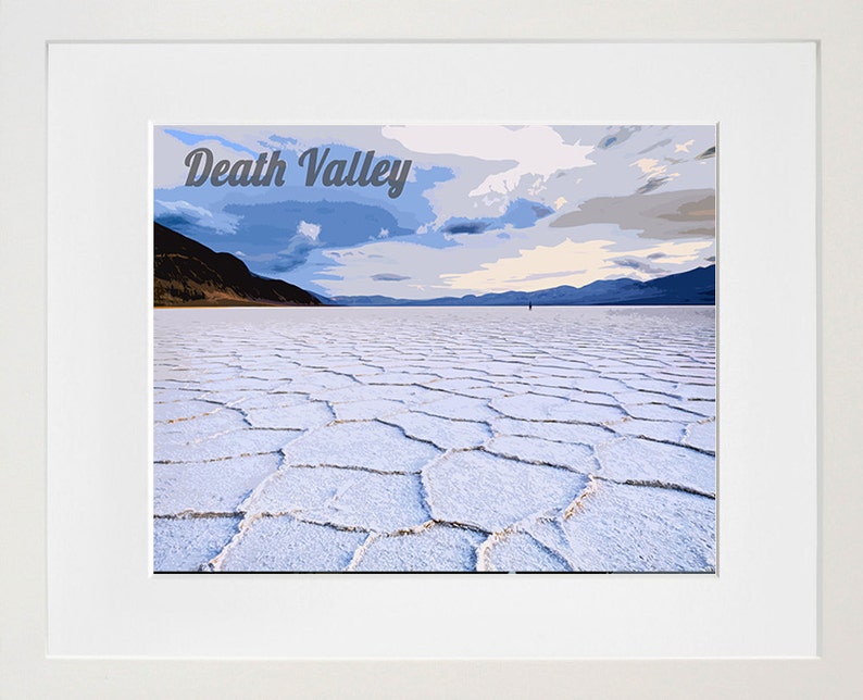 Death Valley National Park Poster Travel Art Print Home Decor | Etsy
