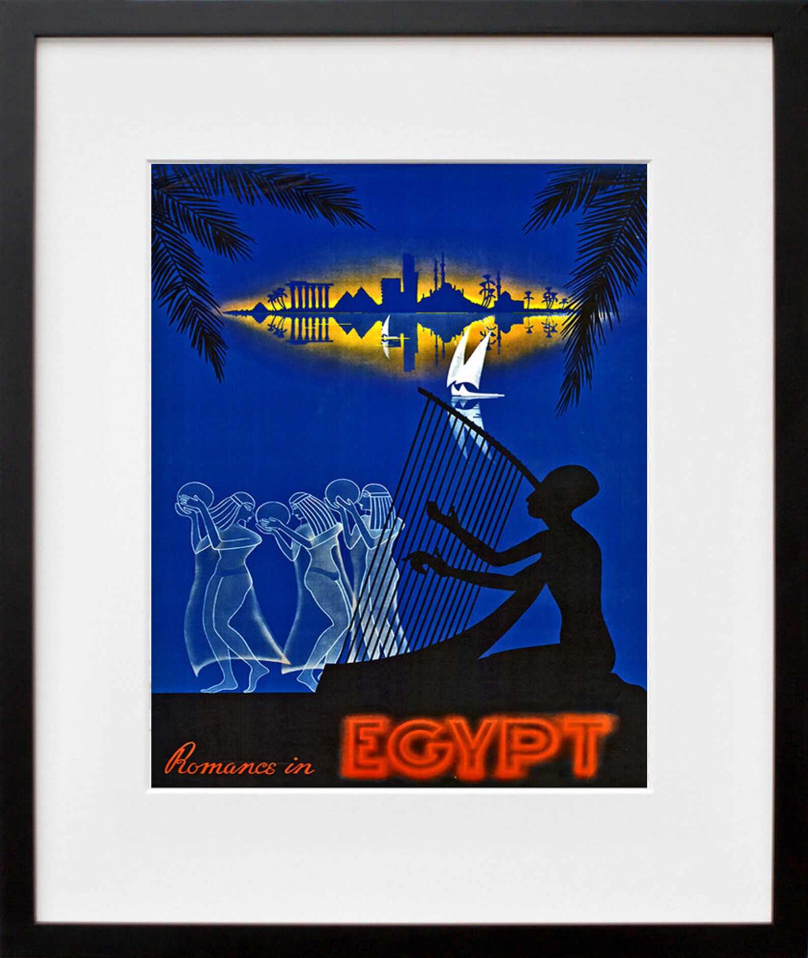 Egypt Art Travel Poster Tourism Print TR21 - Etsy