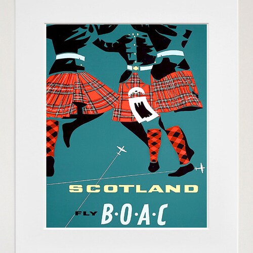 Scotland Art Travel Poster Print Scottish Home Decor XR3155 - Etsy
