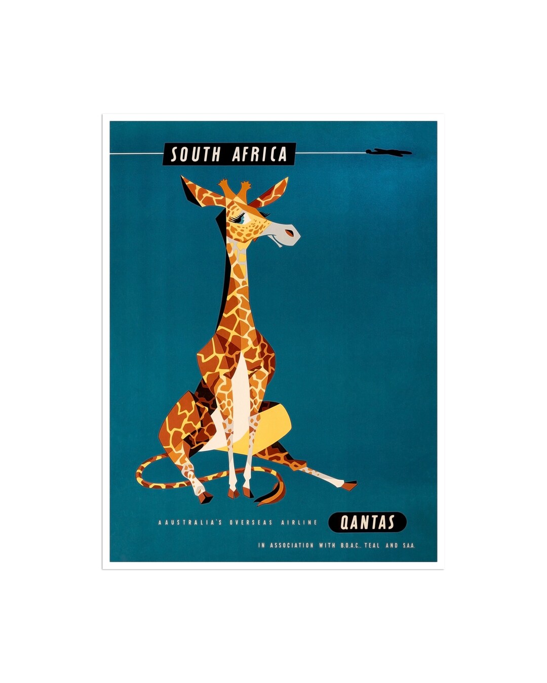 Travel Poster South Africa Art Print Vintage African Home Decor (XR1926 ...