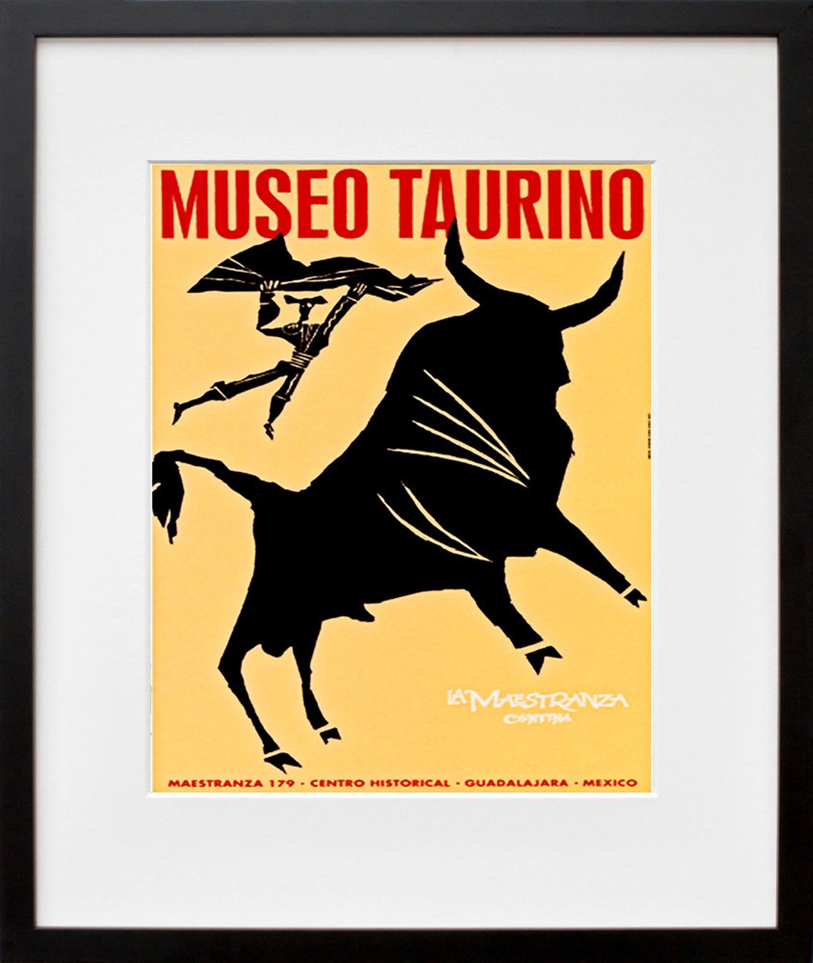 Bullfighter Mexico Art Travel Poster Tourism Print TR19 - Etsy Australia