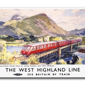 Locomotive Print Railroad Poster Train Art (xr702)a - Etsy