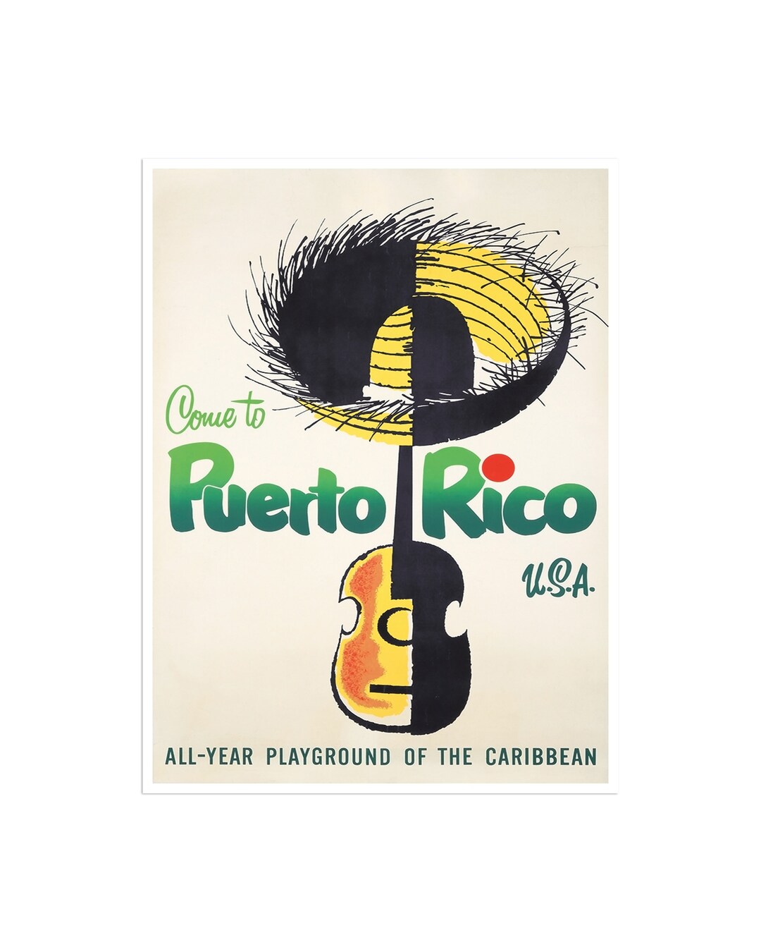 Puerto Rico Art Travel Poster Home Decor Wall Print XR1307 - Etsy