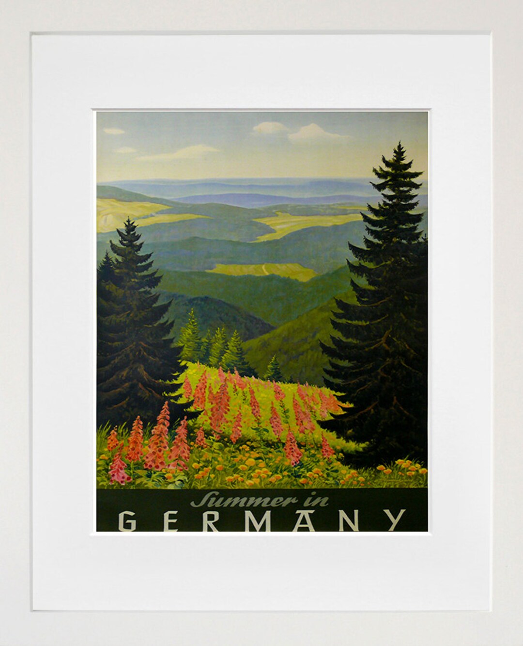 Germany Travel Art Sign Wall Decor German Poster Print XR310 - Etsy