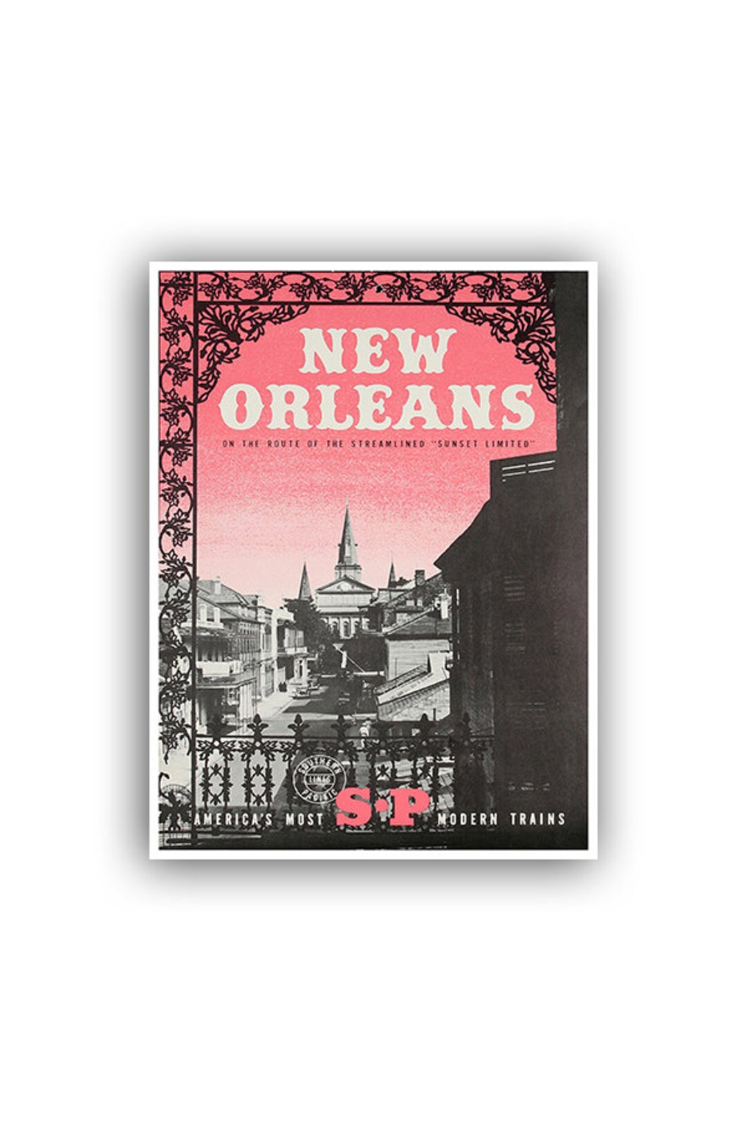 New Orleans Travel Poster Wall Art Print Home Decor (XR732) - Etsy