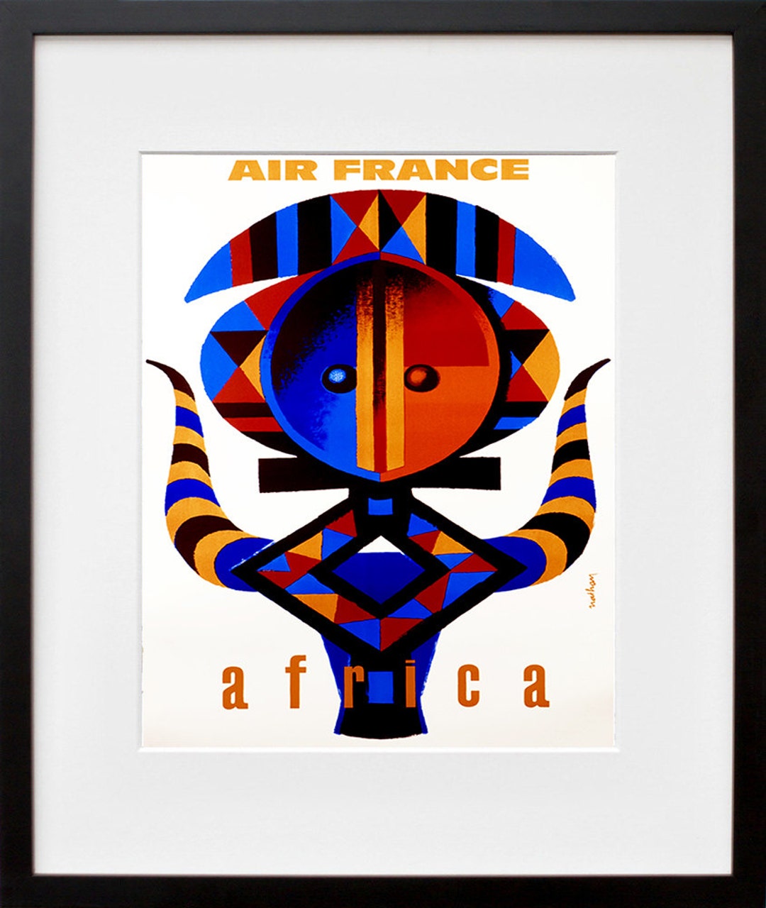 African Travel Poster Africa Art Home Decor Print (TR89) - Etsy