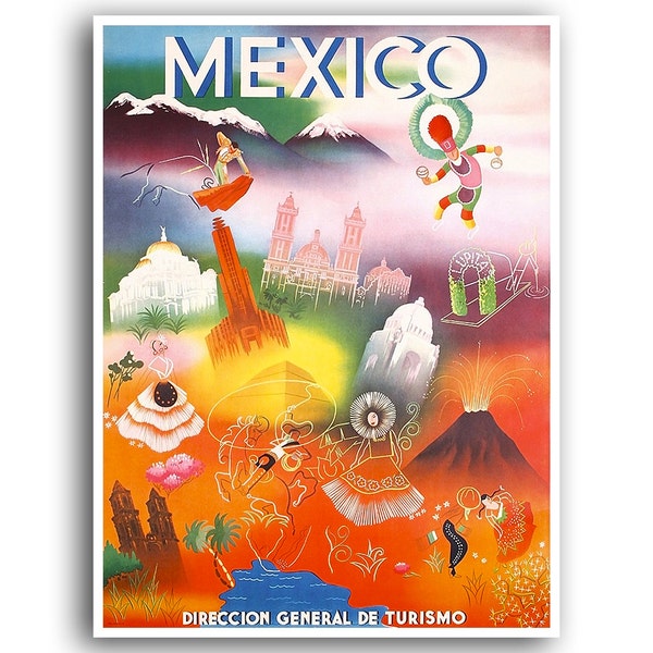 Mexican Posters - Etsy