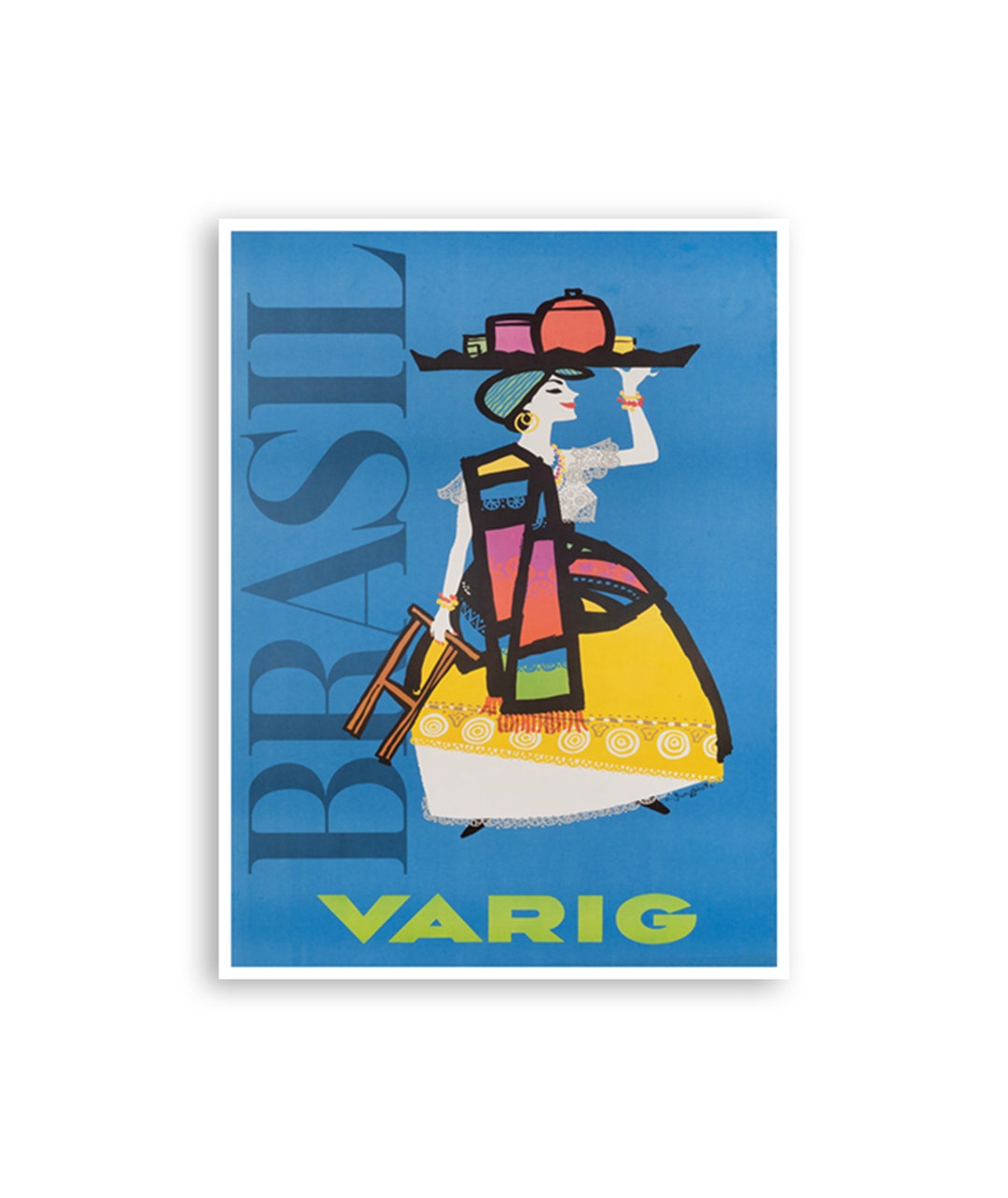 Brazil Wall Art Travel Poster Print (XR3454) - Etsy