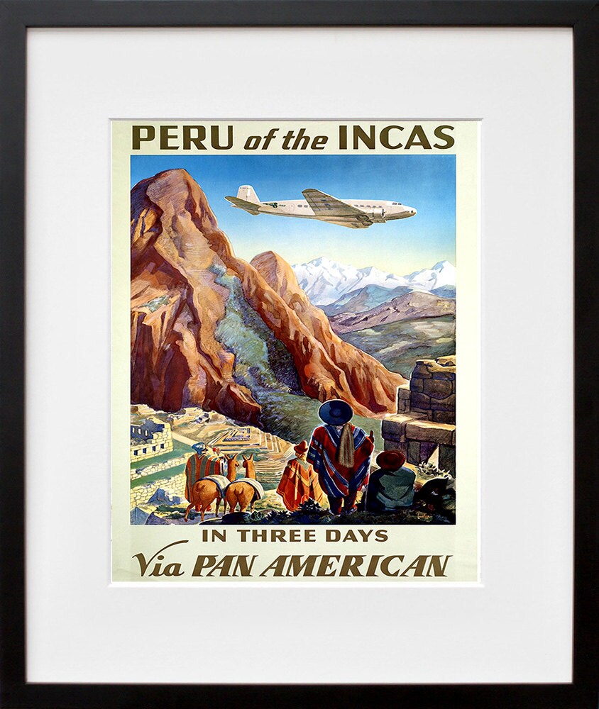 Peru Art Print Travel Poster Home Decor ZT289 - Etsy