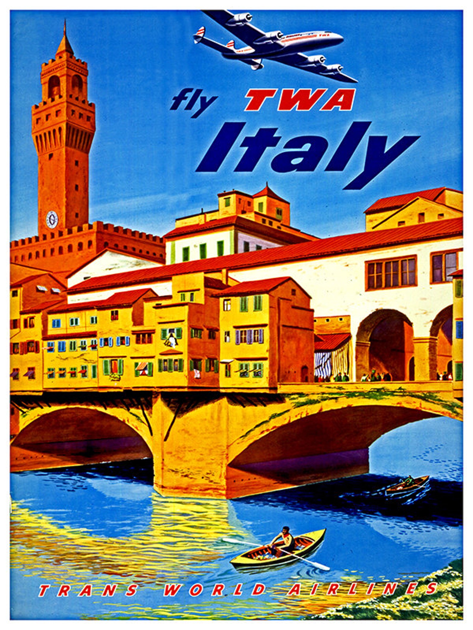 Italian Poster Wall Art Italy Travel Print TR62 - Etsy