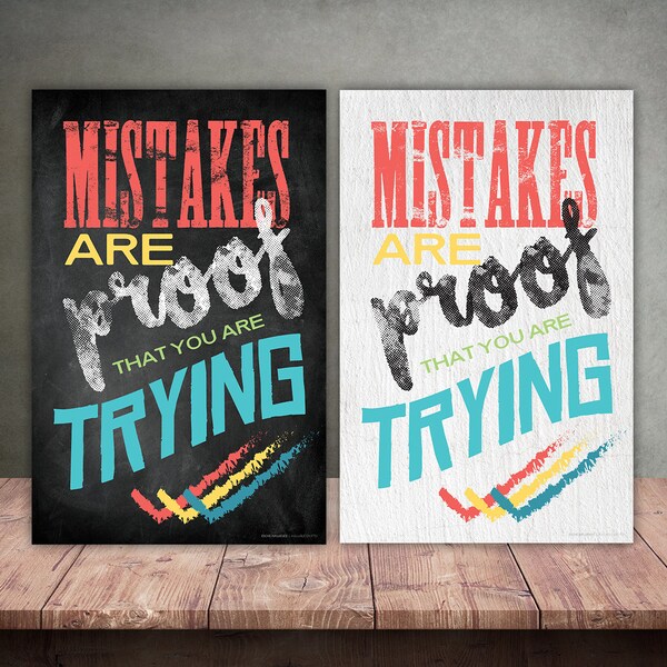 Mistakes Are Proof - Etsy