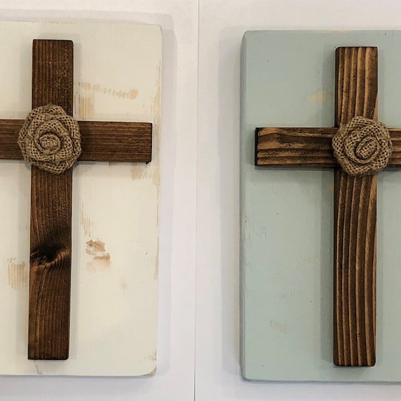 Rustic Wall Cross - Etsy