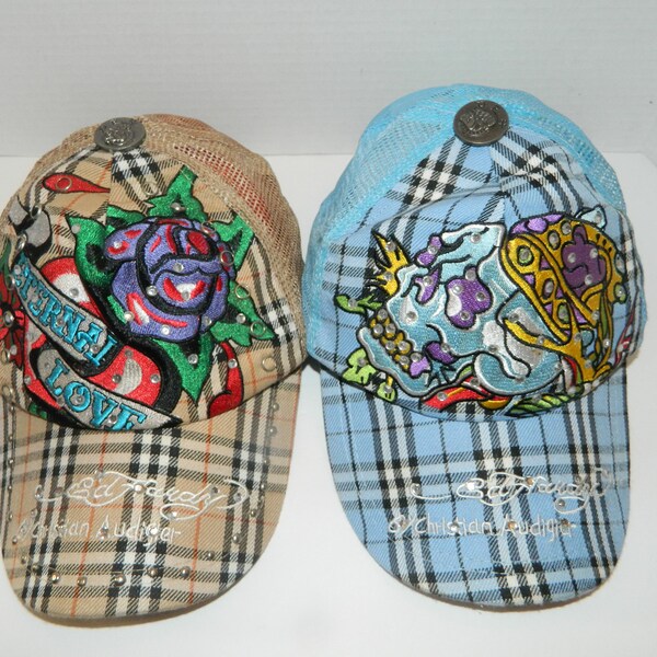 Ed Hardy Trucker Hat - Etsy