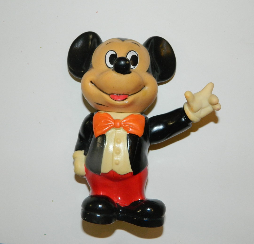 Vintage Disney MICKEY MOUSE Plastic Bank Made in Hong Kong - Etsy
