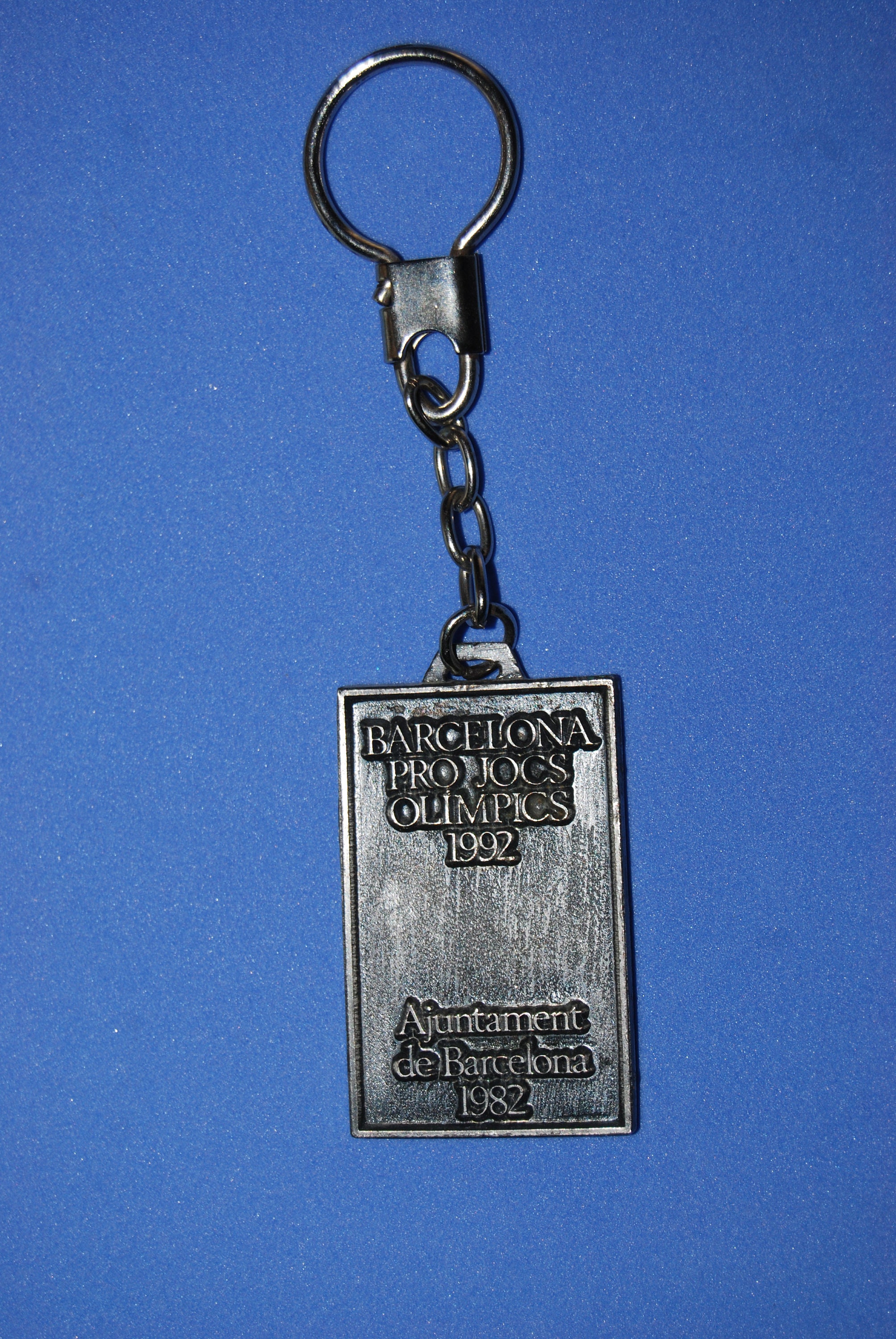 Rare 1982 Keychain From the Barcelona City Government Trying to Procure the 1992 Olympic Games ...