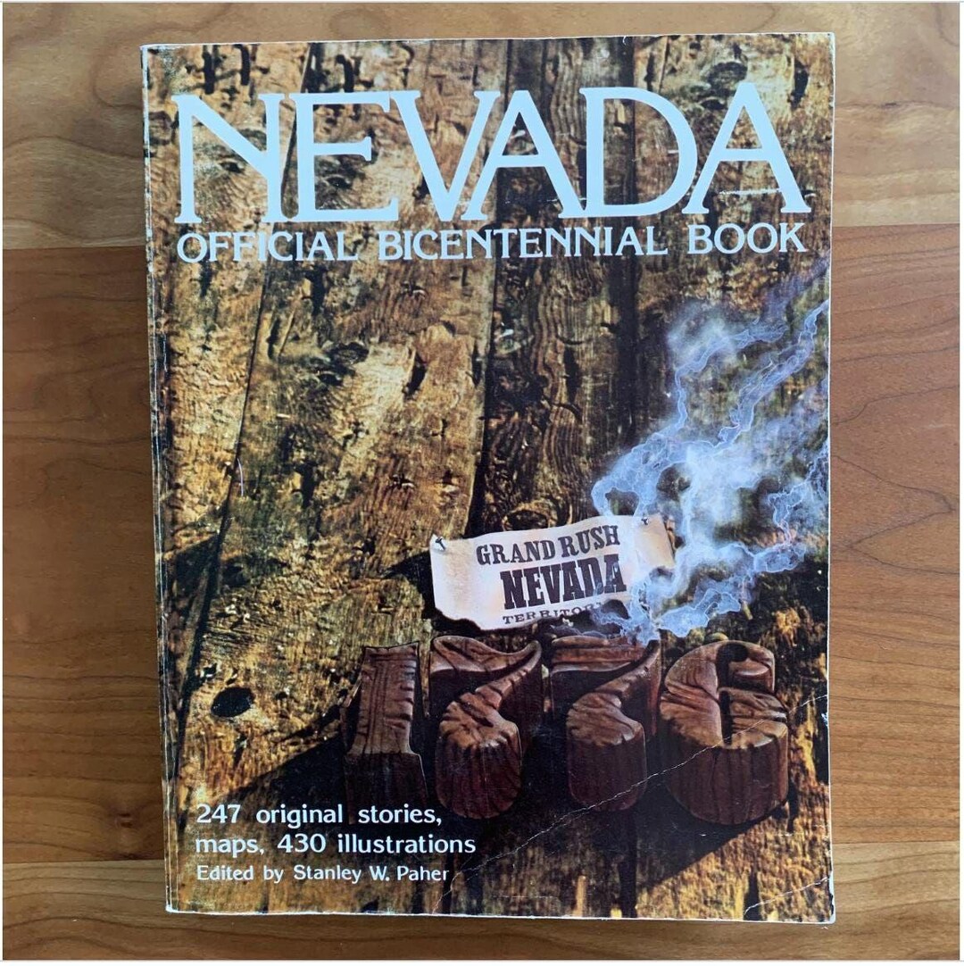 Vintage 70s Nevada Official Bicentennial Book - Etsy