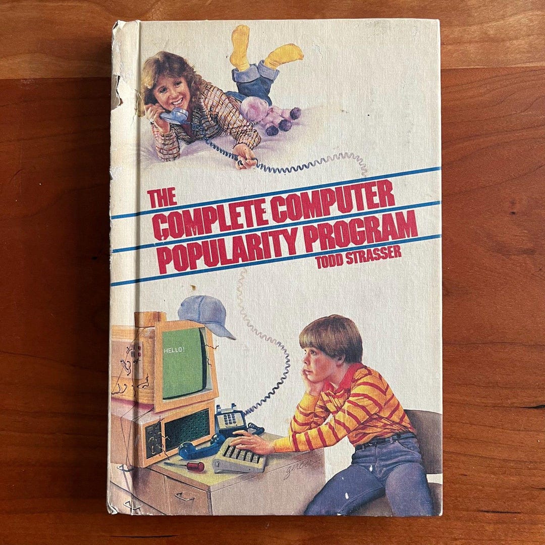 Vintage 80s the Complete Computer Popularity Program by Todd Strasser ...