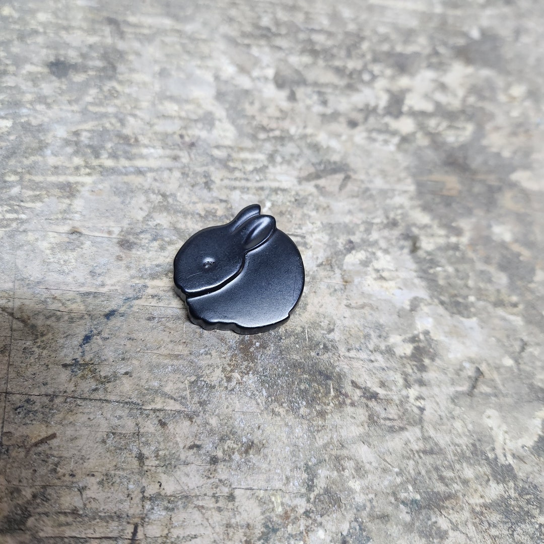 Gallen Benson Enamel Bunny Pin Vintage Sterling Silver - Etsy