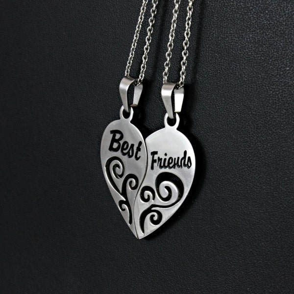 Best Friends Necklace for 2 - Etsy