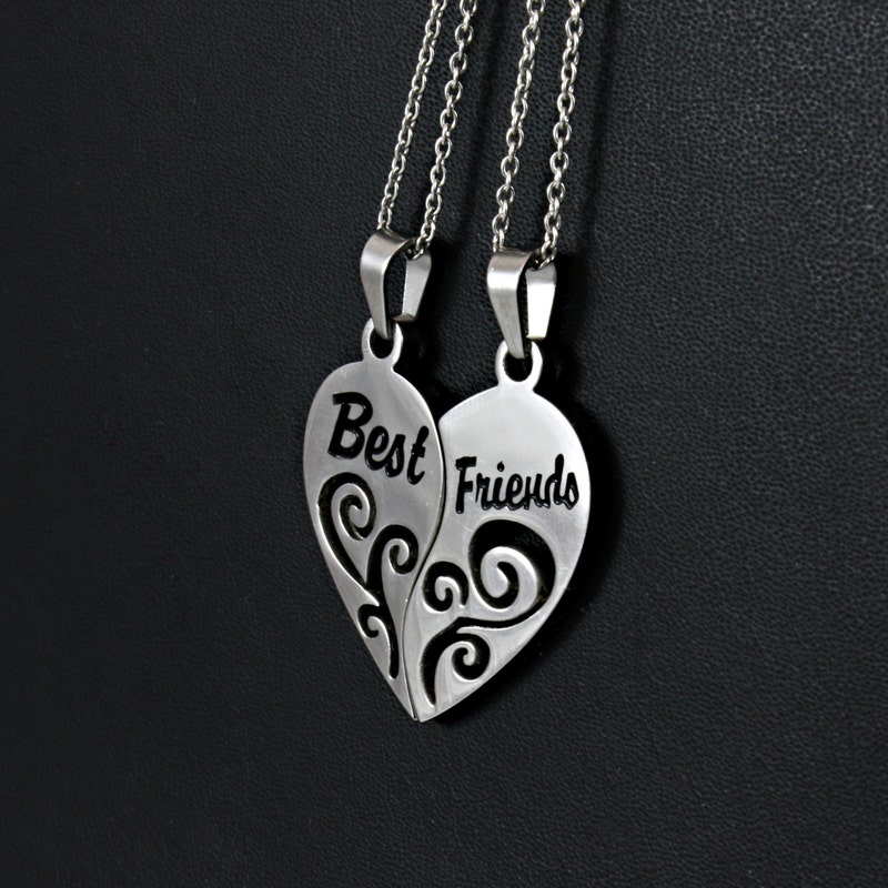 Best Friends Necklace for 2 - Etsy