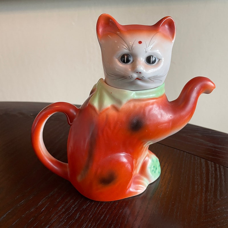 Cat Teapot - Etsy