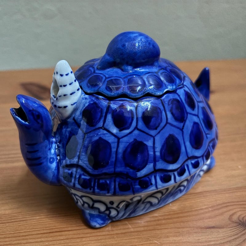Porcelain Turtle - Etsy