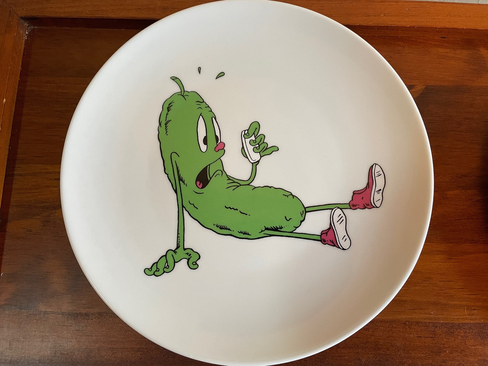 IKEA Stunsig Malcolm Stuart Pickle Plate Glodande Tray Van | Etsy