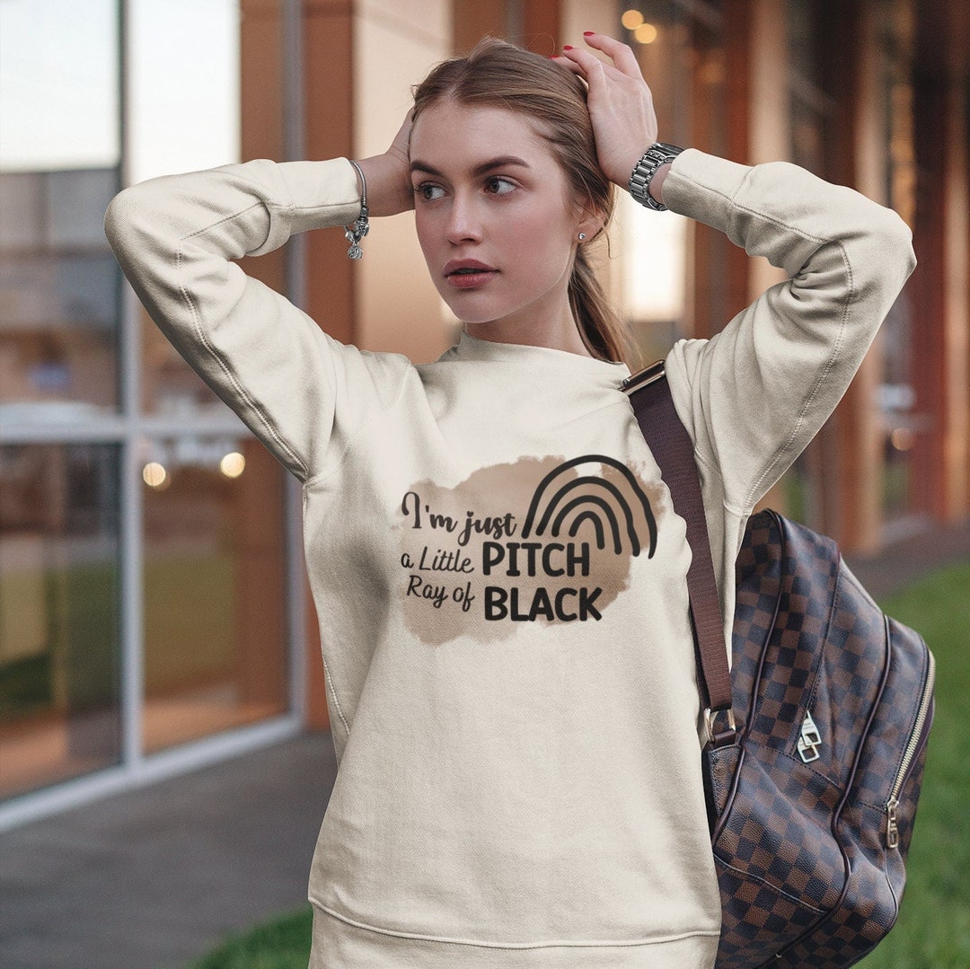 I'm Just a Little Ray of Pitch Black PNG, Funny PNG, Sarcastic Saying ...