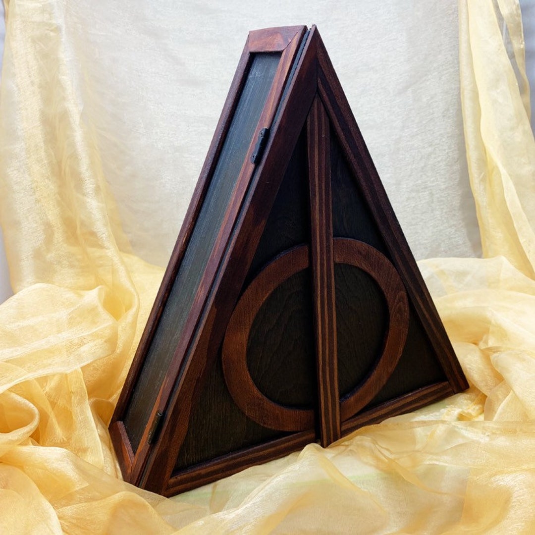 Wooden Deathly Hallows Inspired Potion Box With Essential Oil Potion ...