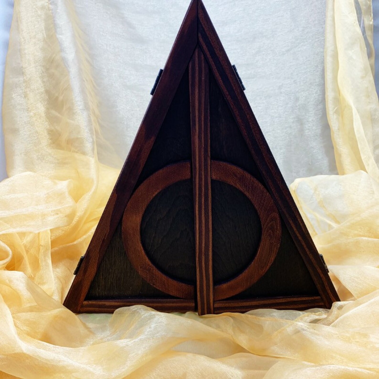 Wooden Deathly Hallows Inspired Potion Box With Essential Oil | Etsy