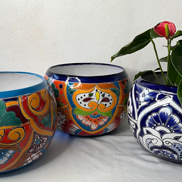 Colorful Flower Pots - Etsy
