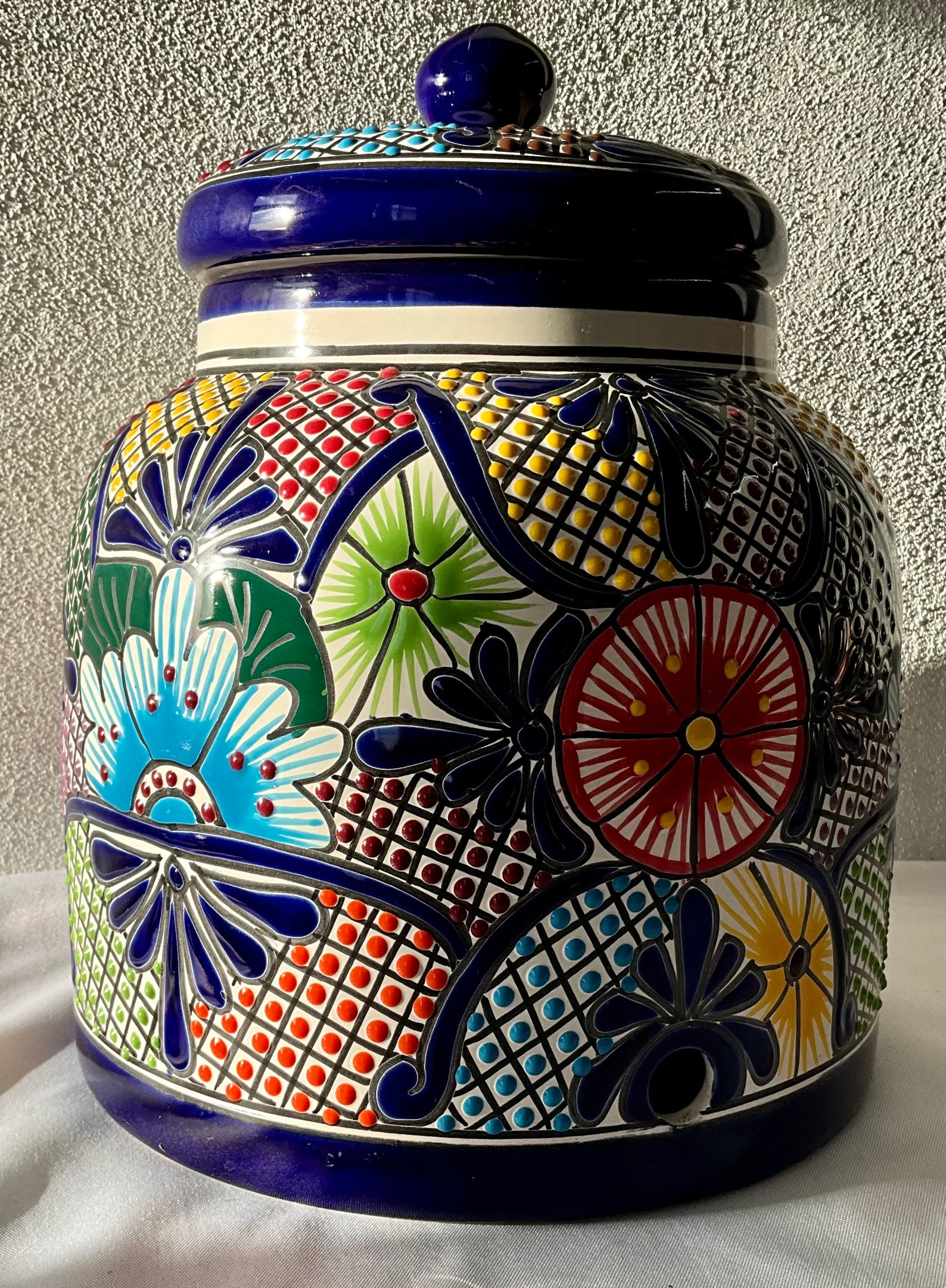 Talavera Pottery Large Water Basin - Etsy