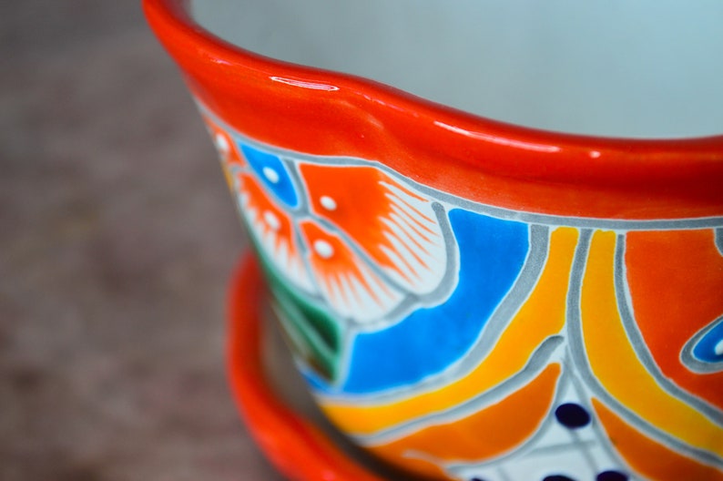 Happy Flowerpot With Plate Included - Etsy