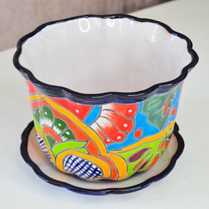 Happy Flowerpot With Plate Included - Etsy