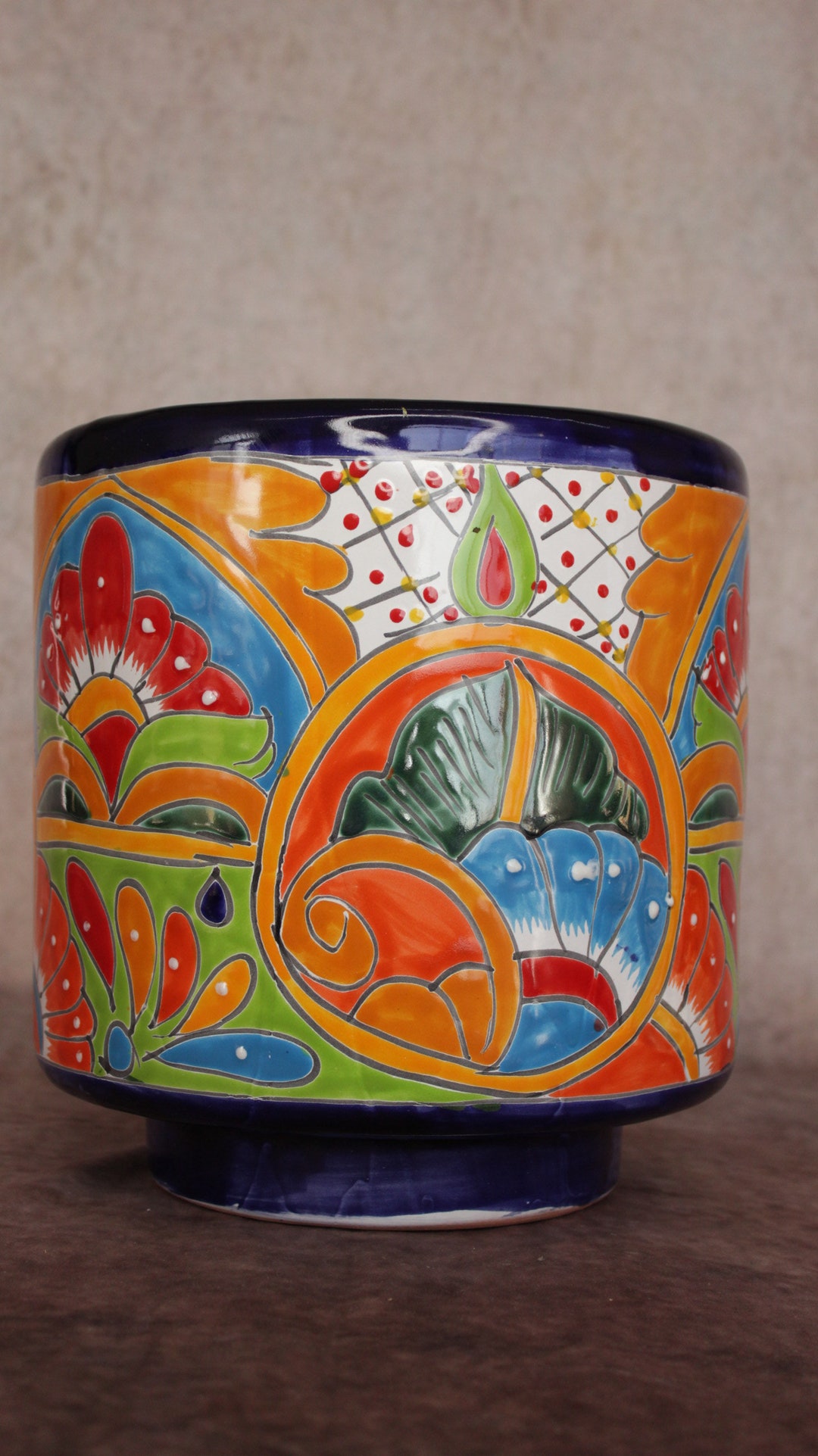 Planter Smooth Cylinder - Etsy