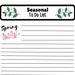 Seasonal to Do List Planner PDF Print - Etsy