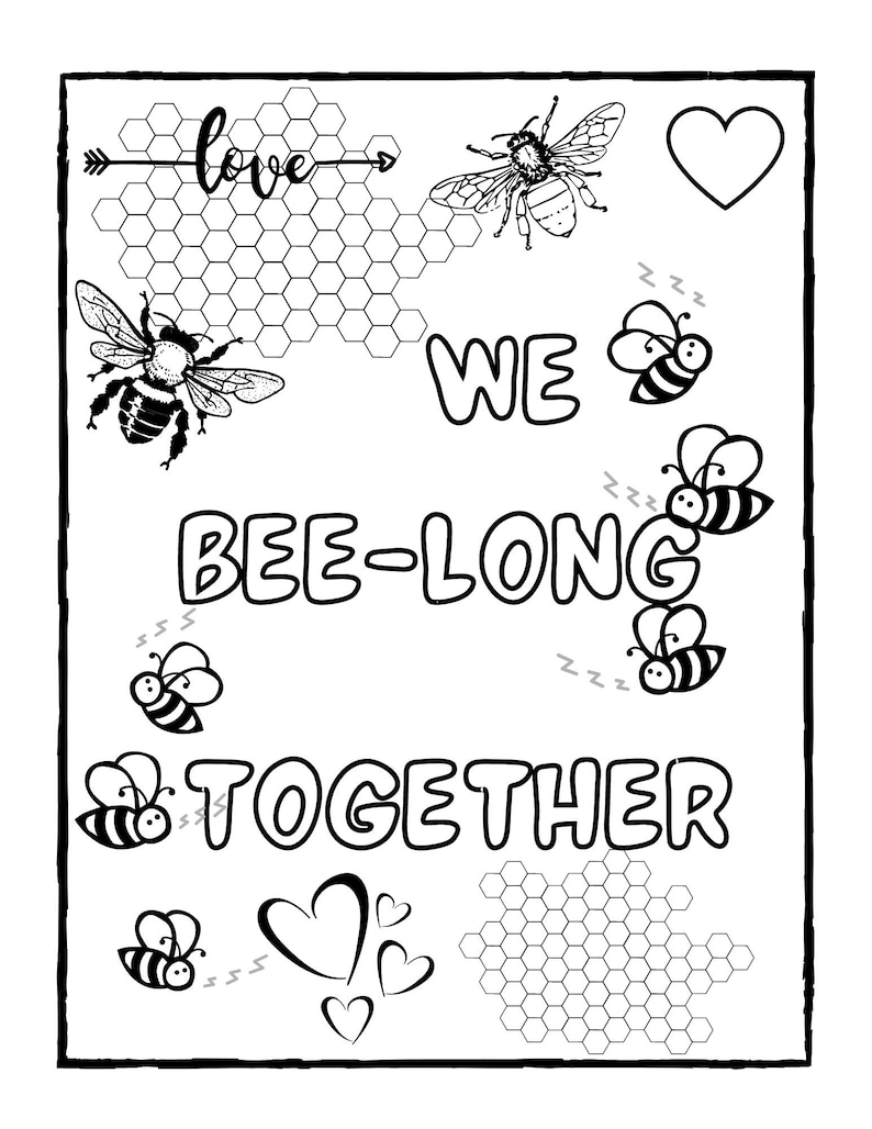 We Bee-long Together - Etsy