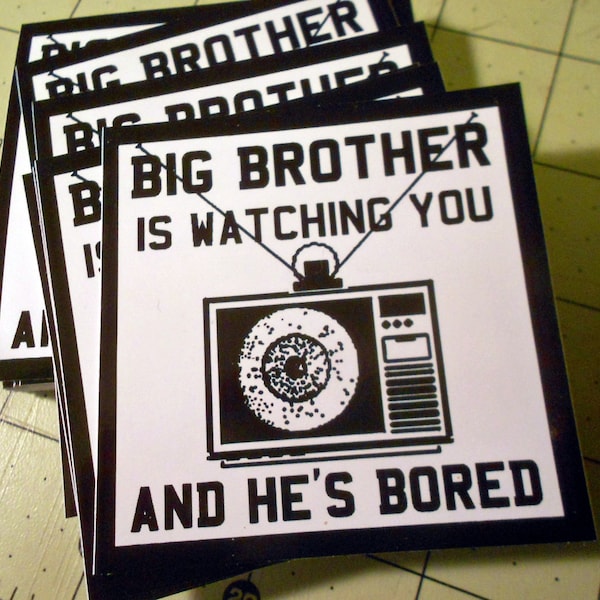 Big Brother Sticker - Etsy