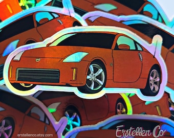 Personalize Your Ride: Nissan 350Z Sticker for Car Enthusiasts - Etsy
