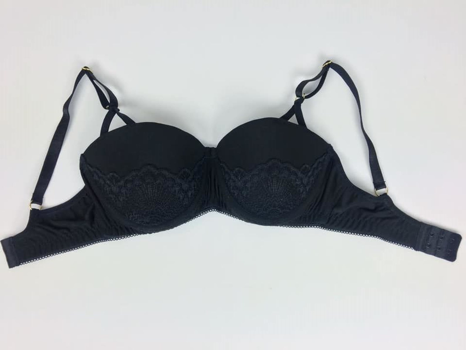 Lace Padded Balconette Bra 28-38 AAA-D Lingerie | Etsy