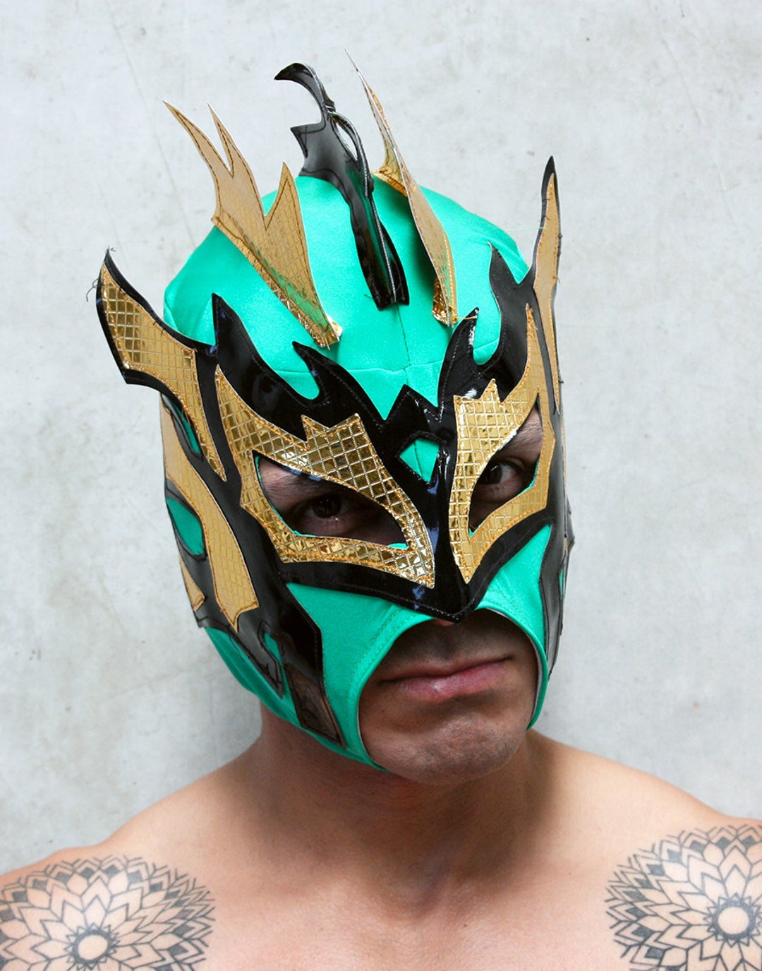 Kalisto (samuray Del Sol) Mask - Etsy
