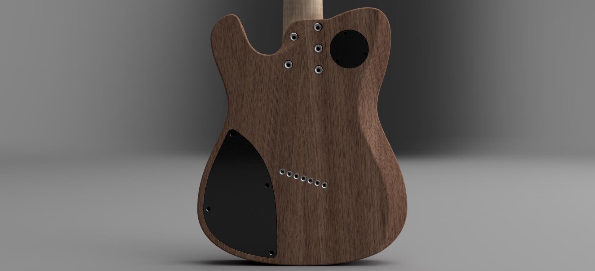 7 String Multiscale Guitar Complete Bundle| M7G 25.5-27 Model 1| 3D CAD ...