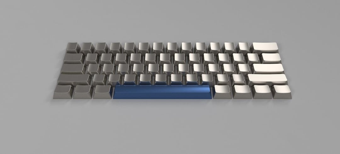 Cherry Profile, MX Compatible Keycap CAD File 60/65% Set. 3D Print or ...